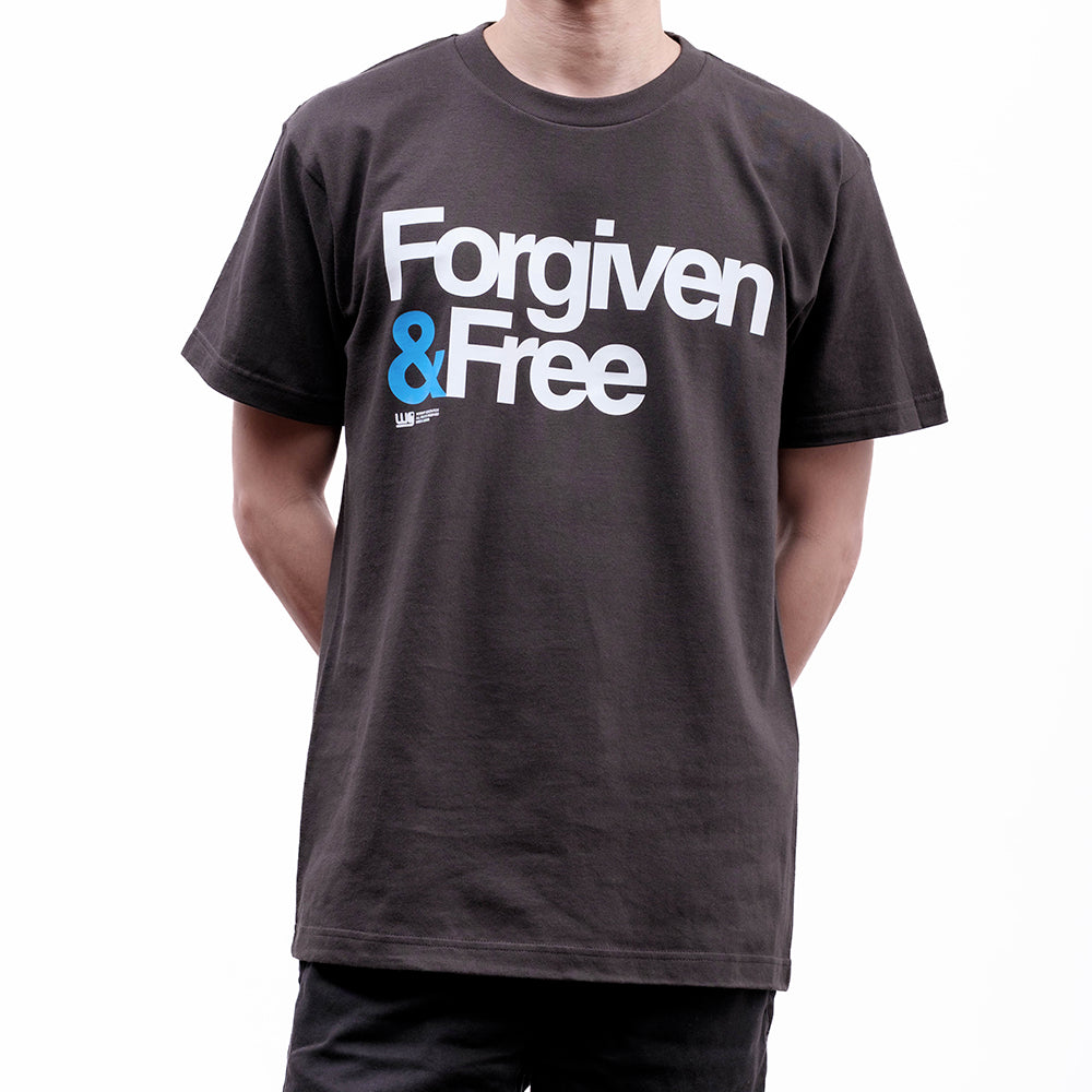Forgiven And Free | Classic T-Shirt Black – Worship Generation