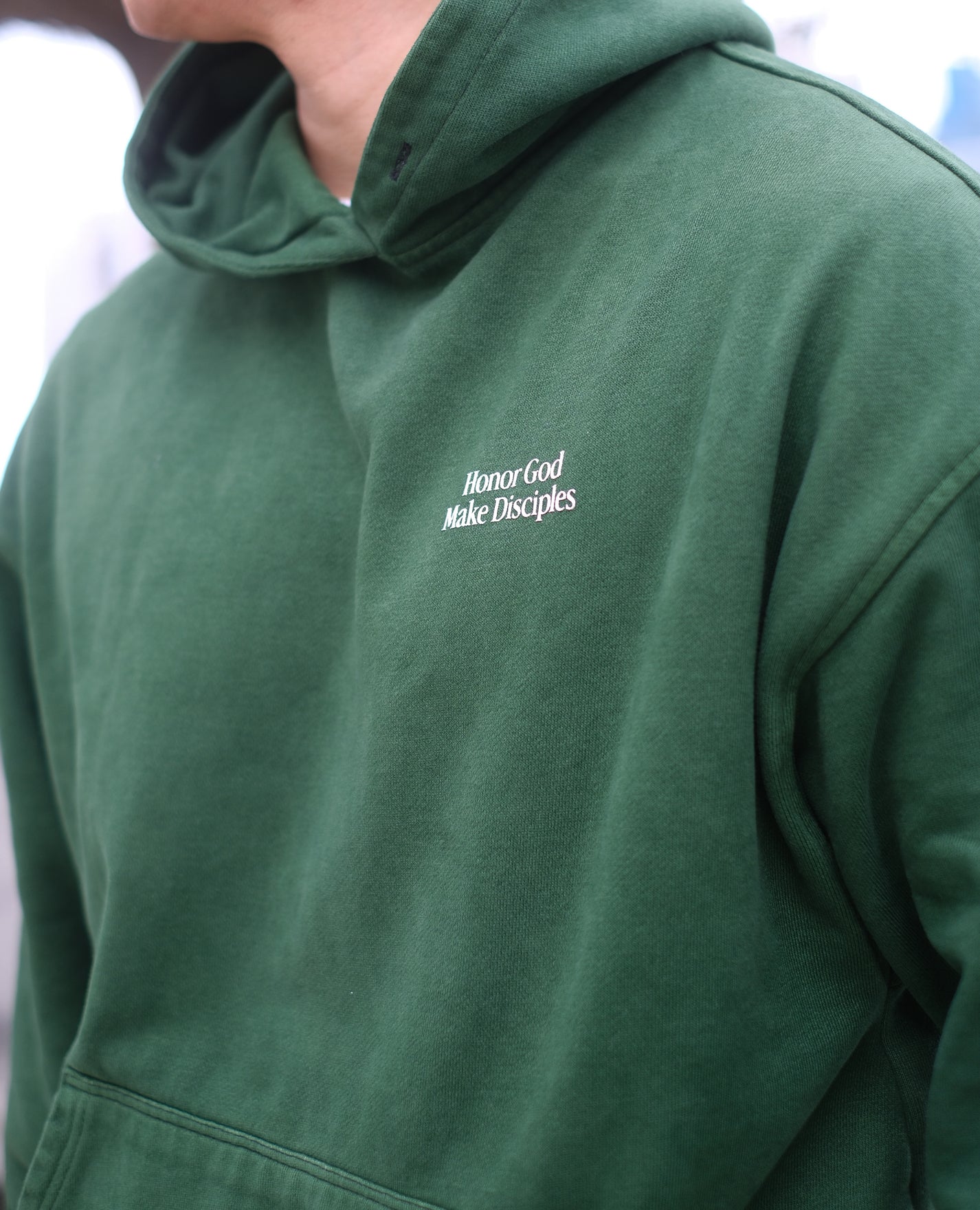 WG | Honor God Hoodie (Cropped) – Worship Generation